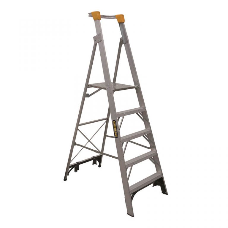 Gorilla platform ladders - industrial ladders - aluminium