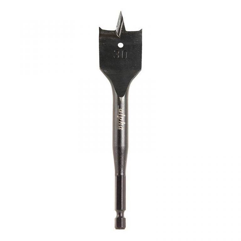 Alpha turbo-bore spade bits - for wood - various sizes