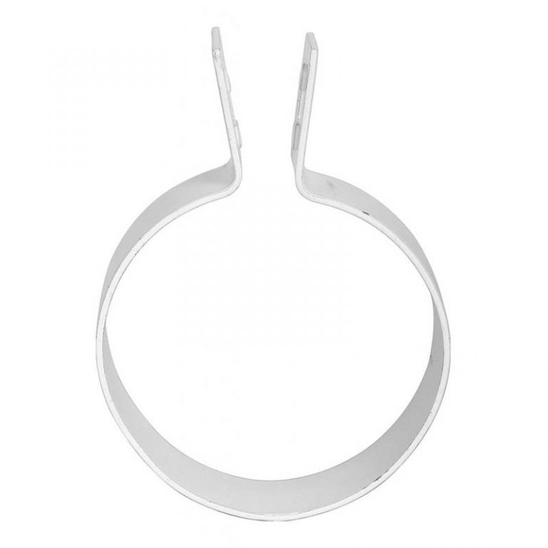 Bolted clip heads for PVC pipes - Abey bolted clips