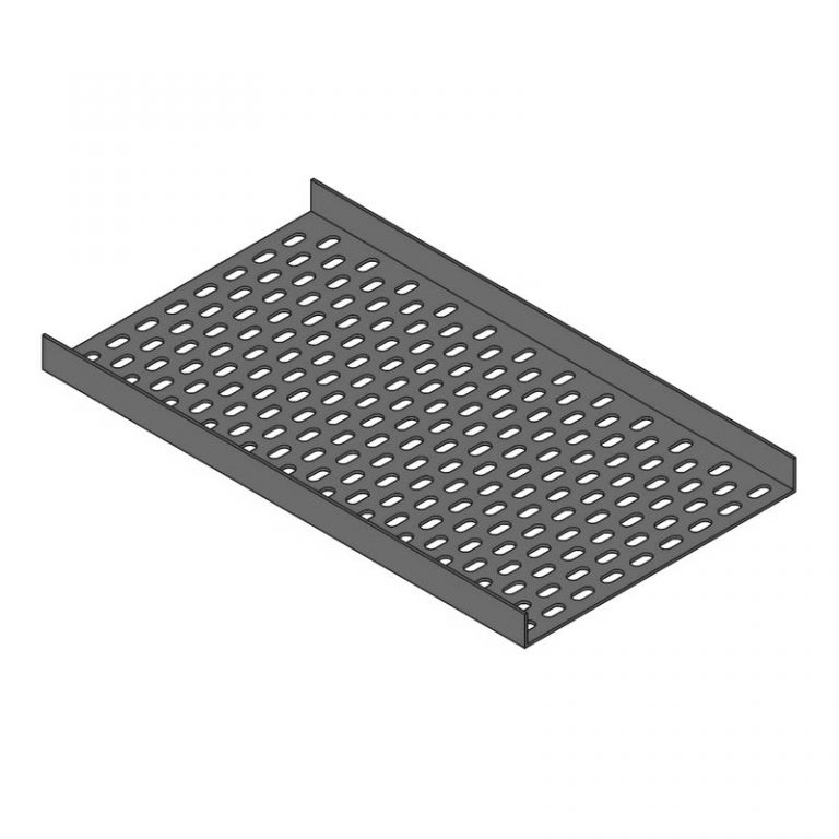 Perforated cable trays - Cable tray with perforated surface