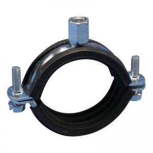 Caddy Macrofix pipe clamps - rubber lined