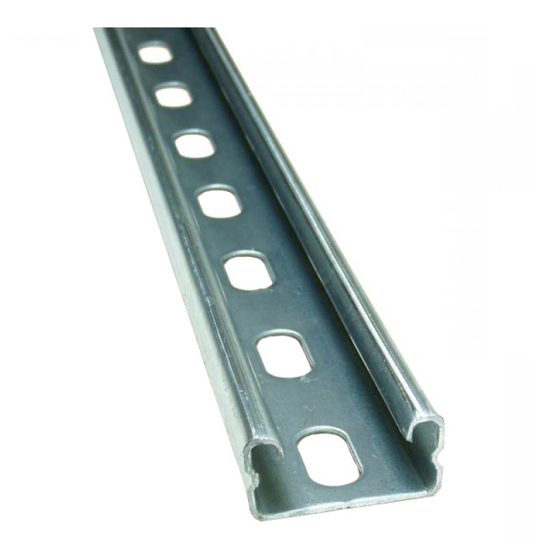 Channel - slotted - 41x22mm - light duty