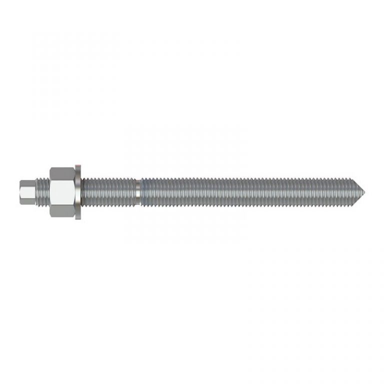 Chemical anchor stud kits - hex drive - chisel point