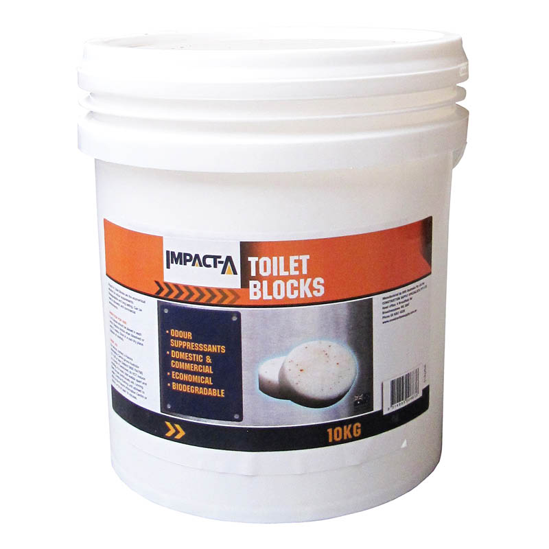 Impact-A toilet blocks
