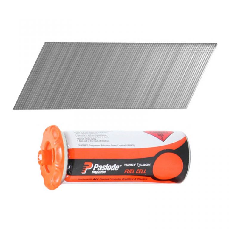 Paslode Impulse angled brads - with fuel cells