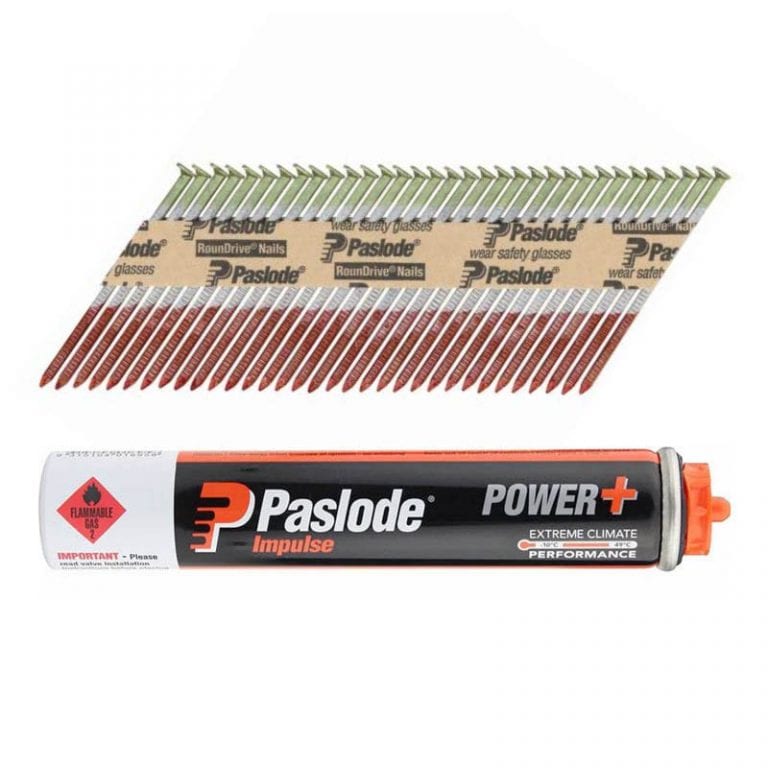 Paslode Impulse DekFast strip nails - with fuel cells