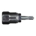 Vertical threaded rod hangers - for metal