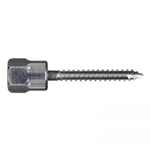 Vertical threaded rod hangers - for timber