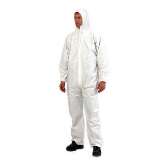 Barriertech disposable coveralls - asbestos handling