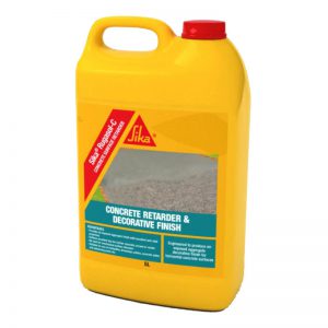 Sika Rugasol C concrete surface retarder - horizontal surfaces