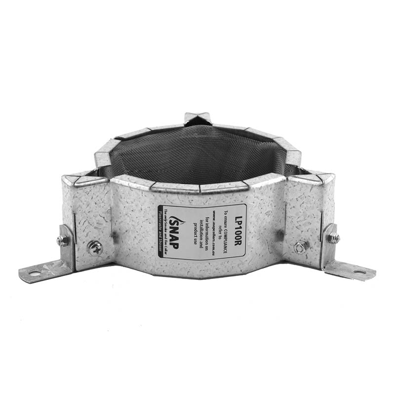 Snap LP100R - low profile retrofit fire collars - Snap fire rated collars