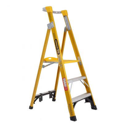 Gorilla platform ladder wheel kit