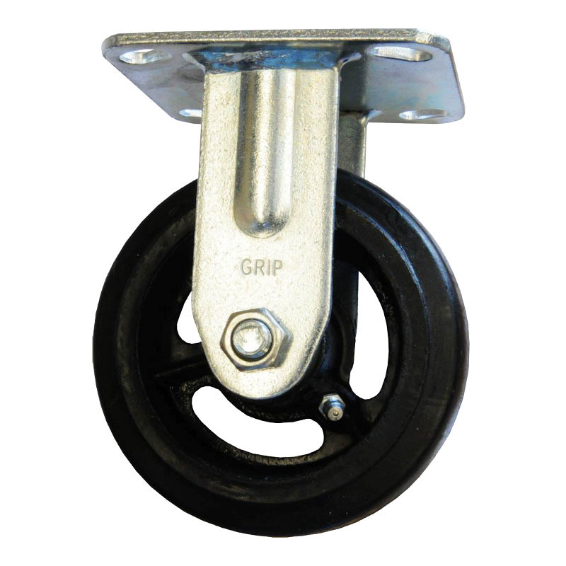Plate castors - rigid