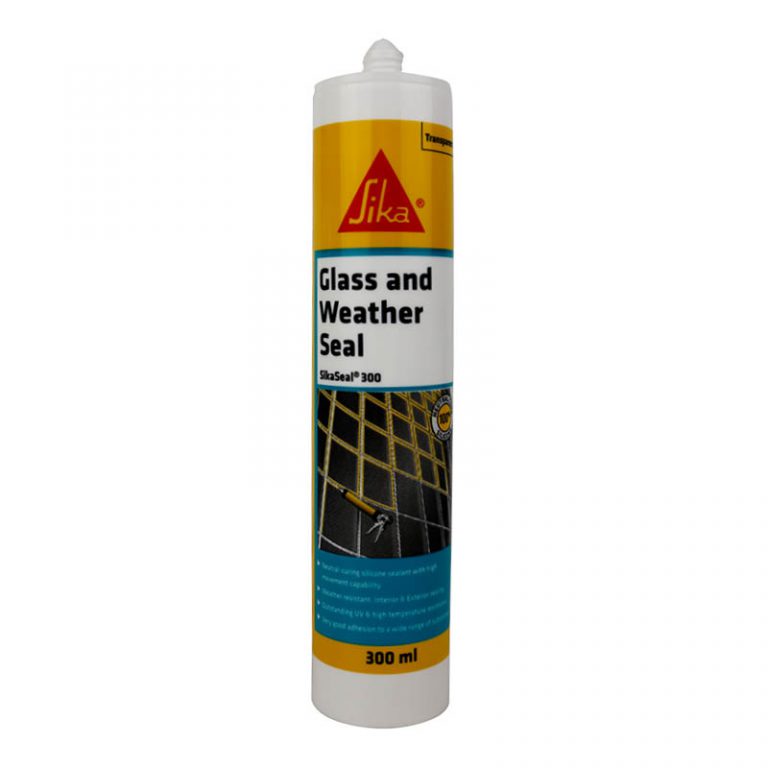SikaSeal 300 glass & weather silicone sealant