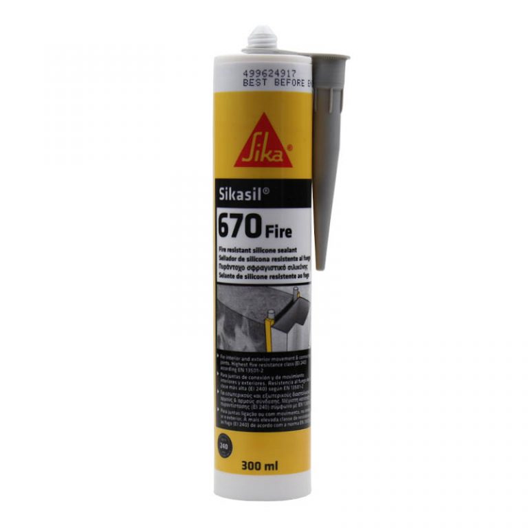 Sikasil 670 fire rated joint silicone sealant