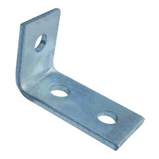 Angle brackets - 90 degree fittings - 3 holes - short