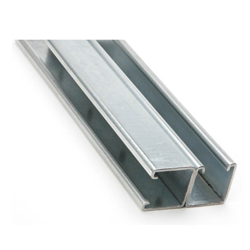 Channel - unslotted - 41x82mm - back to side
