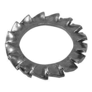 Lock washers - external serrated tooth