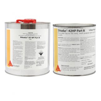 Sikadur 42 AU high strength pourable epoxy grout