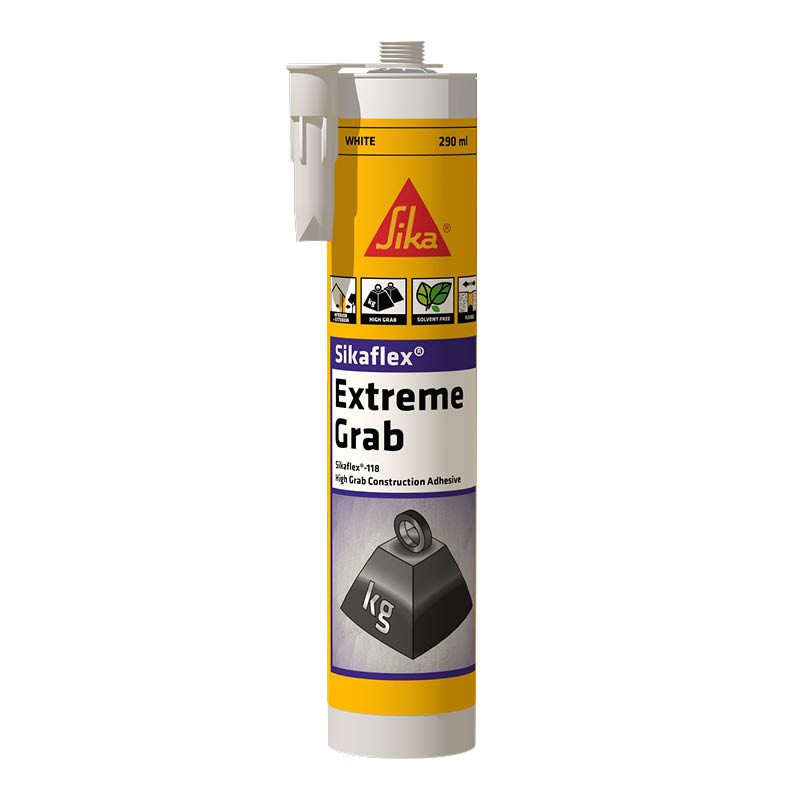 Sikaflex 118 extreme grab construction adhesive