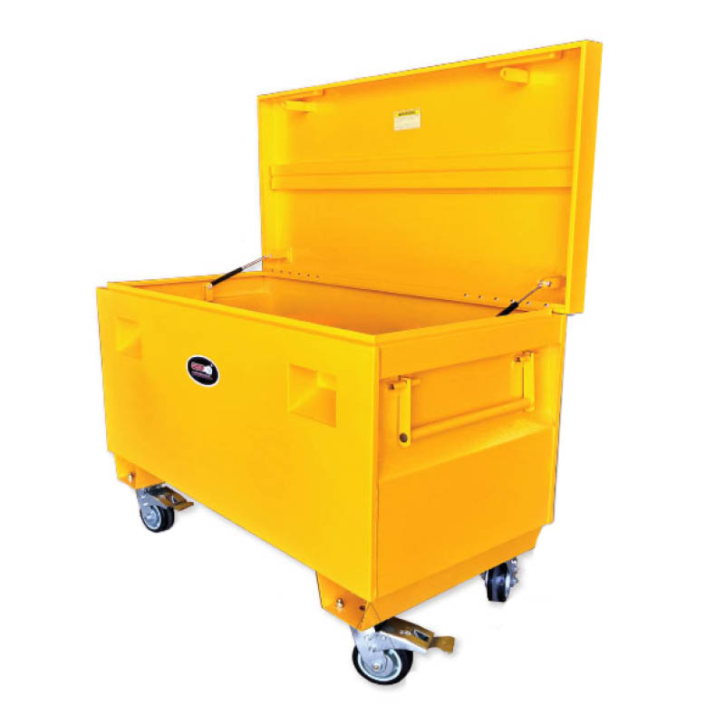 Site tool box - with castor kit - 900kg load capacity