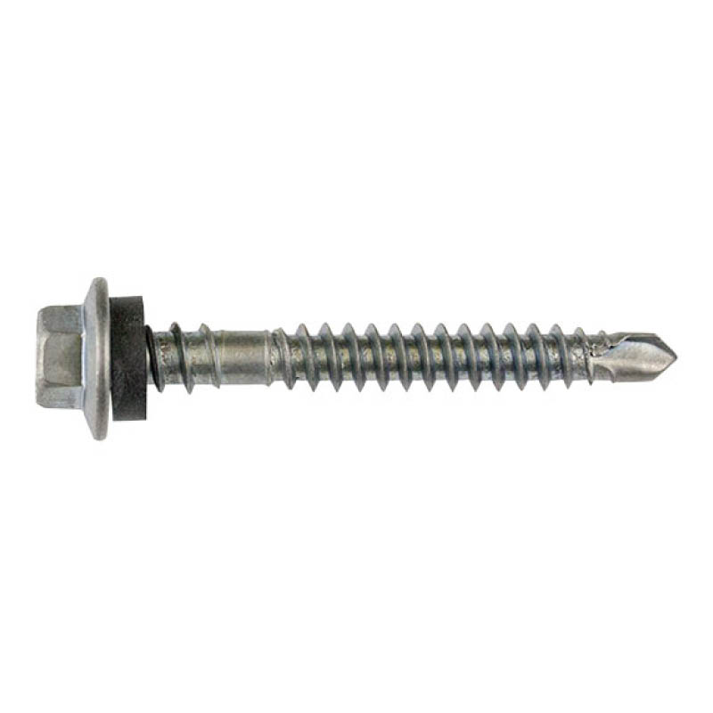 Universal screws - hex head - top grip with seal - universal drill point