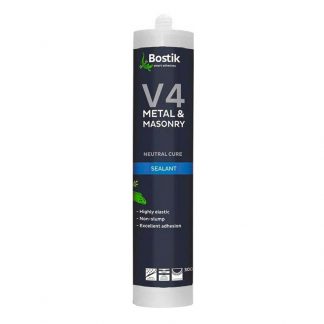 Bostik V4 metal & masonry silicone sealant