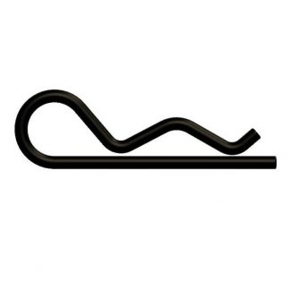 Rivet gun fulcrum pin R clip - for hand riveter