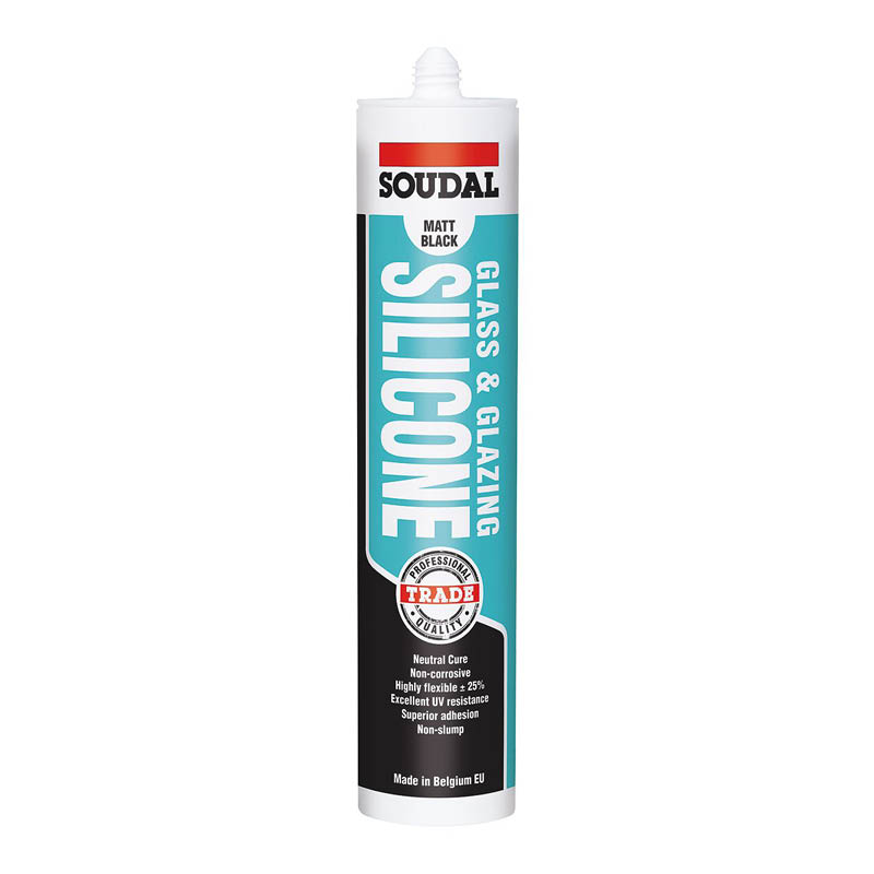 Soudal glass & glazing silicone sealant