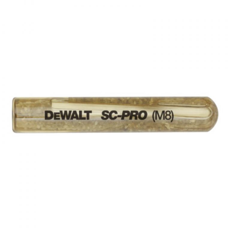 Dewalt SC-PRO chemical anchoring adhesive capsules