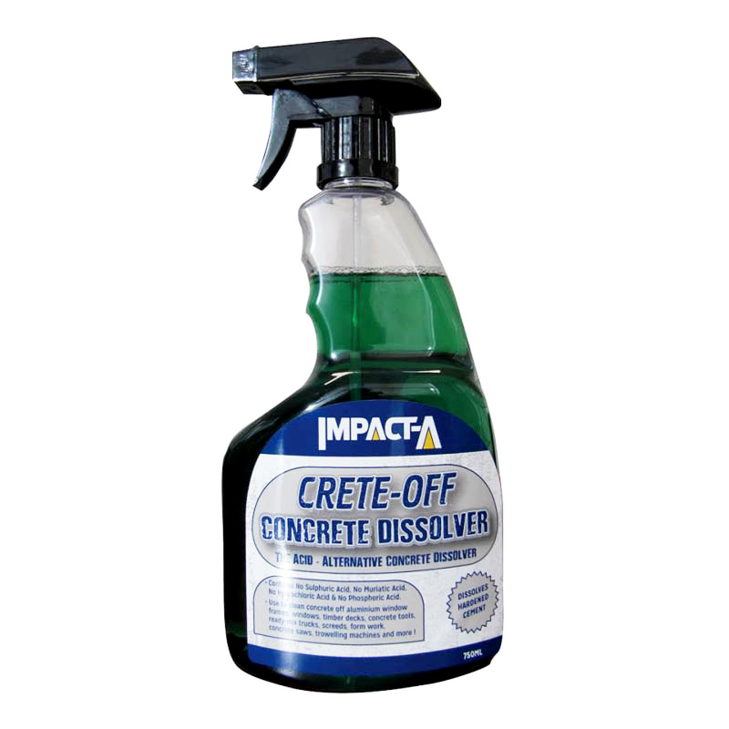 Impact-A crete-off concrete dissolver - for concrete removal