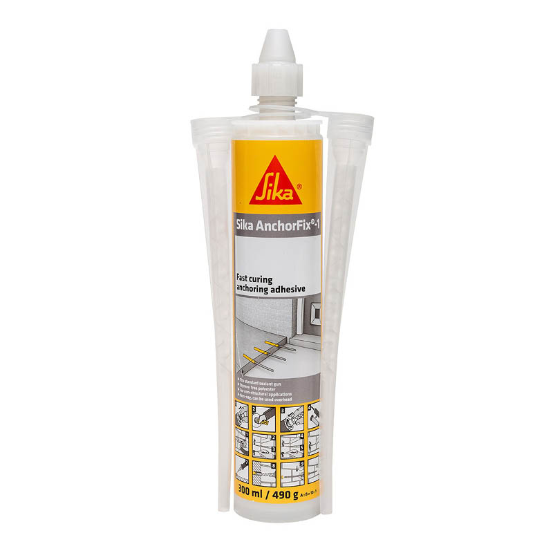 Sika AnchorFix 1 fast curing polyester anchoring adhesive