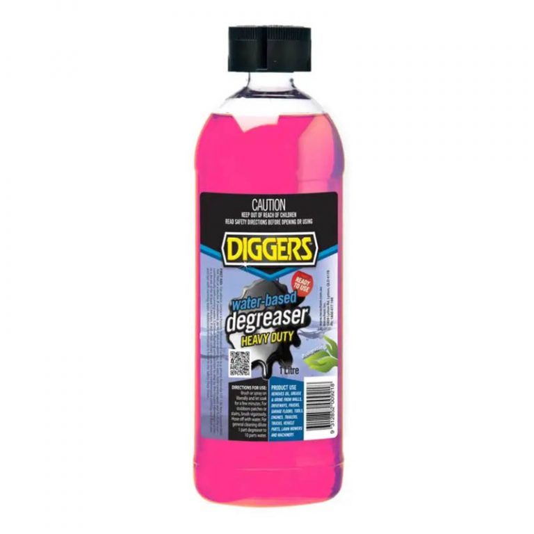 Diggers degreasing fluid