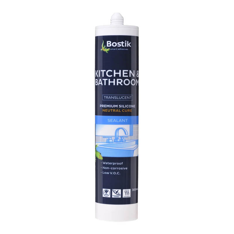 Bostik kitchen & bathroom neutral cure silicone sealant