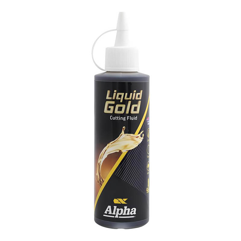 Alpha liquid gold metal cutting fluid