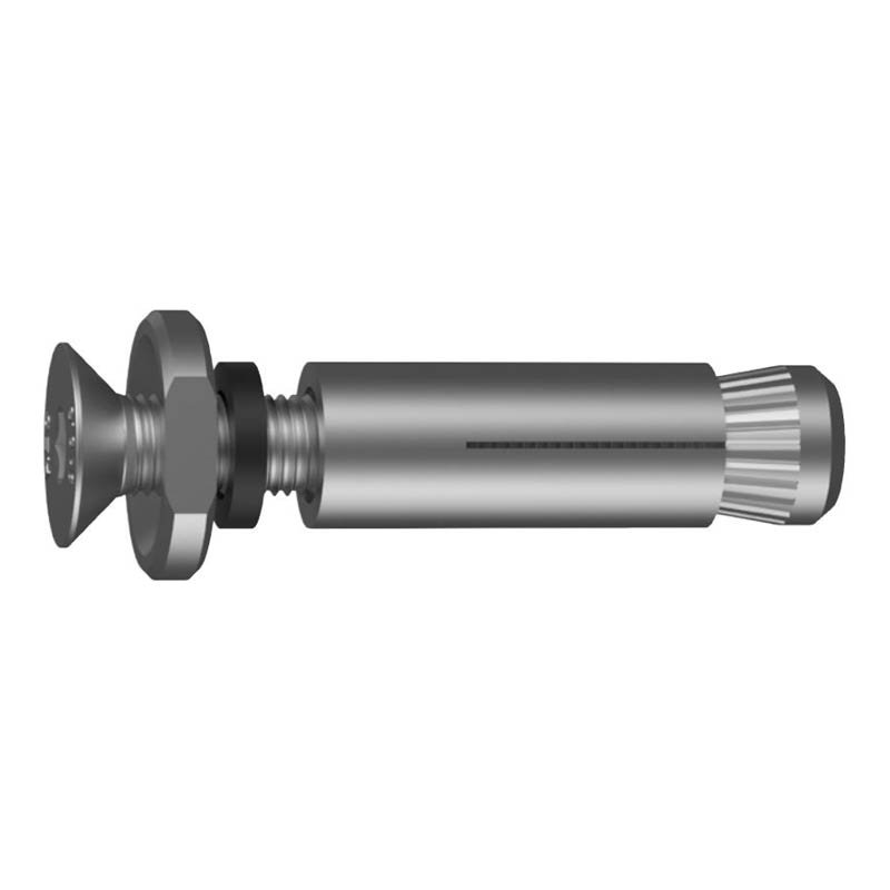 HBS bolt anchors - csk head - structural - 5 part assembly