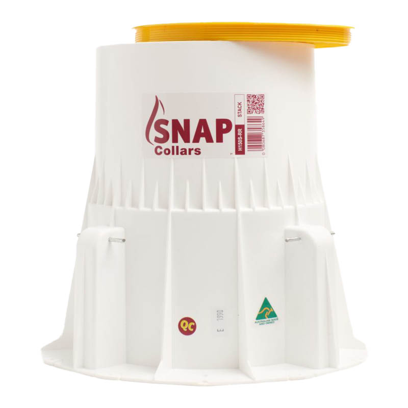 Snap H150S-RR - high-top stack fire collars - Snap fire rated collars