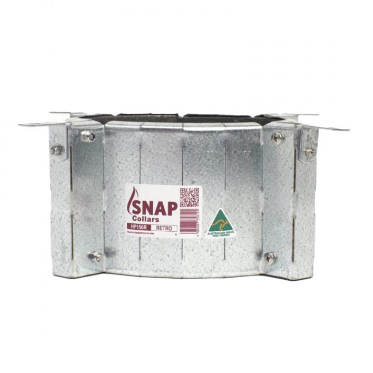 Snap HP150R - high profile retrofit fire collars - Snap fire rated collars