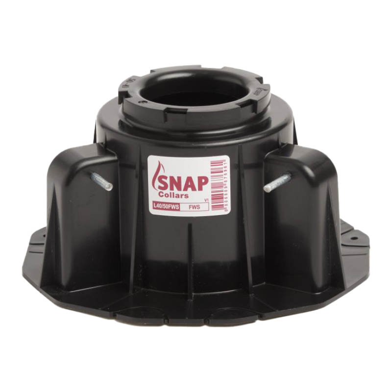 Snap L40-50FWS - low-top floor waste shower fire collars