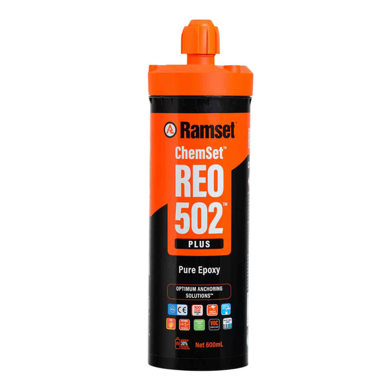 Ramset ChemSet Reo 502 Plus epoxy anchoring adhesive